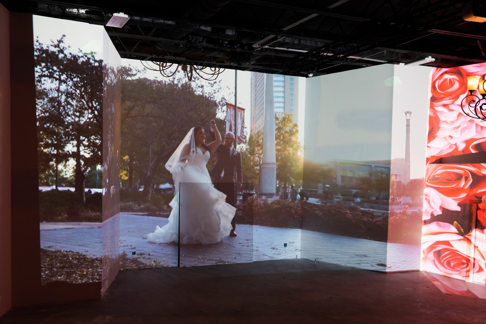 Projection Mapping - Ali Events at Lakewood